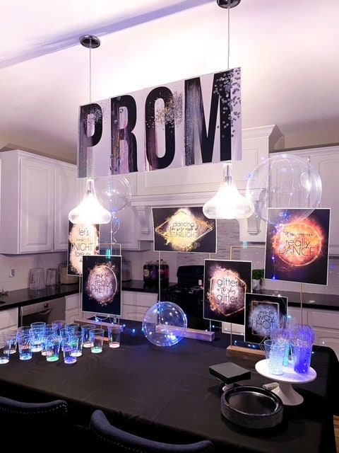Prom Decor / Prom Backdrop / Printable Prom / Prom / Prom Party / Prom ...