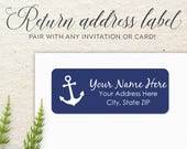 Return Address Labels Address Sticker Envelope Seal | Etsy