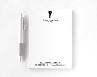 Personalized Realtor Notepad Notepad Set to Do List Real - Etsy
