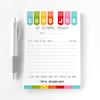 Boho Rainbow Teacher Feedback Card - Teacher Positive Affirmation ...
