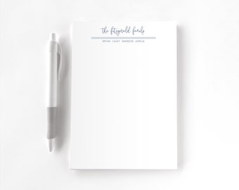 Personalized Notepad, Custom Notepad, Personalized Stationery, Writing ...