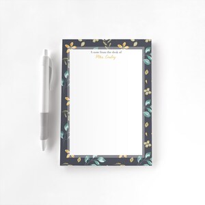 Personalized Notepad, Custom Notepad, Personalized Stationery, Writing ...