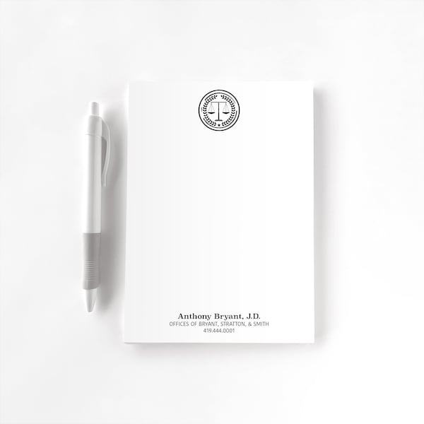 Custom Large Notepad - Etsy