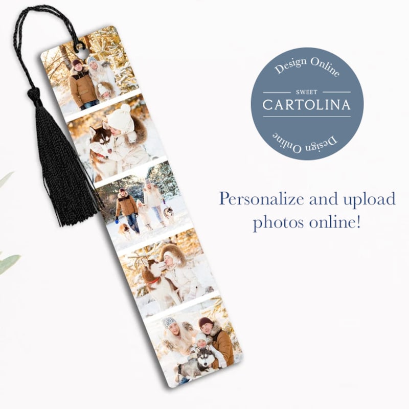 Personalized Photo Bookmarks - Etsy