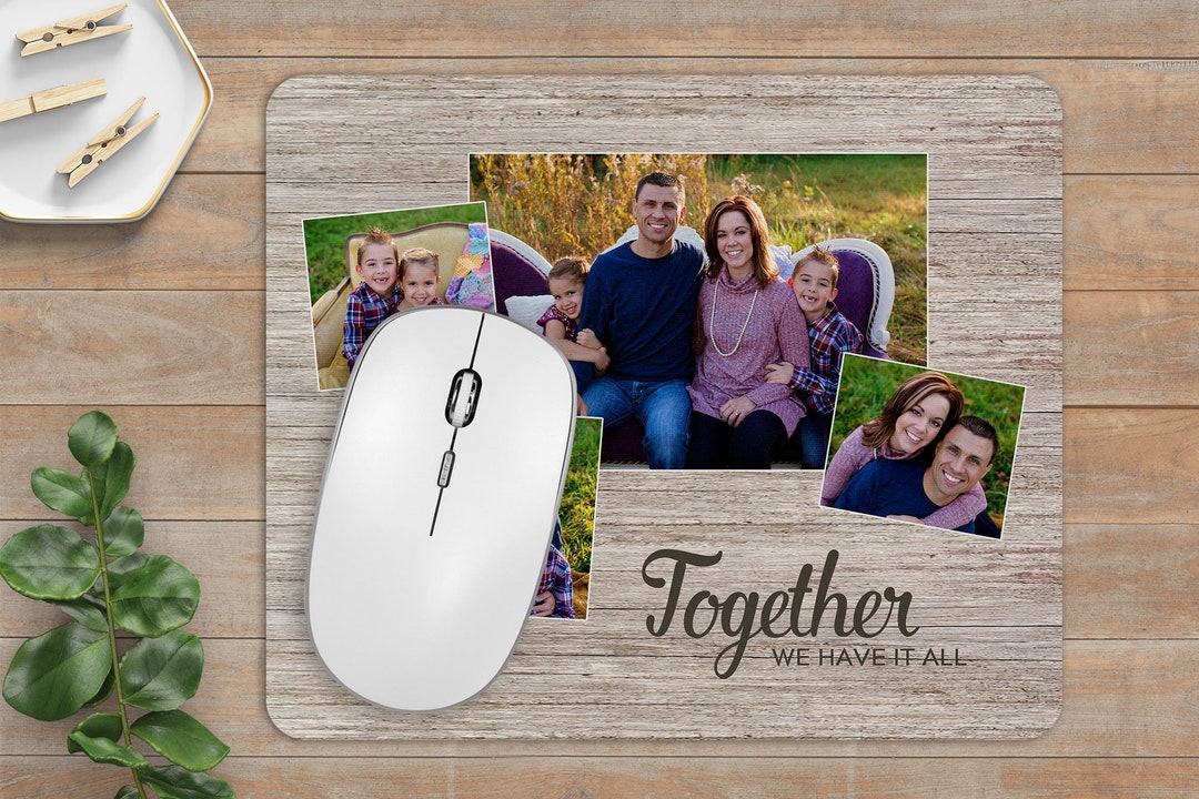 Custom Mousepad Personalized Mousepad Family Photo Mousepad Photo ...