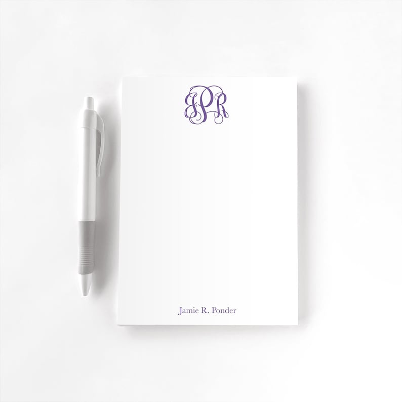 Personalized Notepad Custom Notepad Personalized Stationery - Etsy