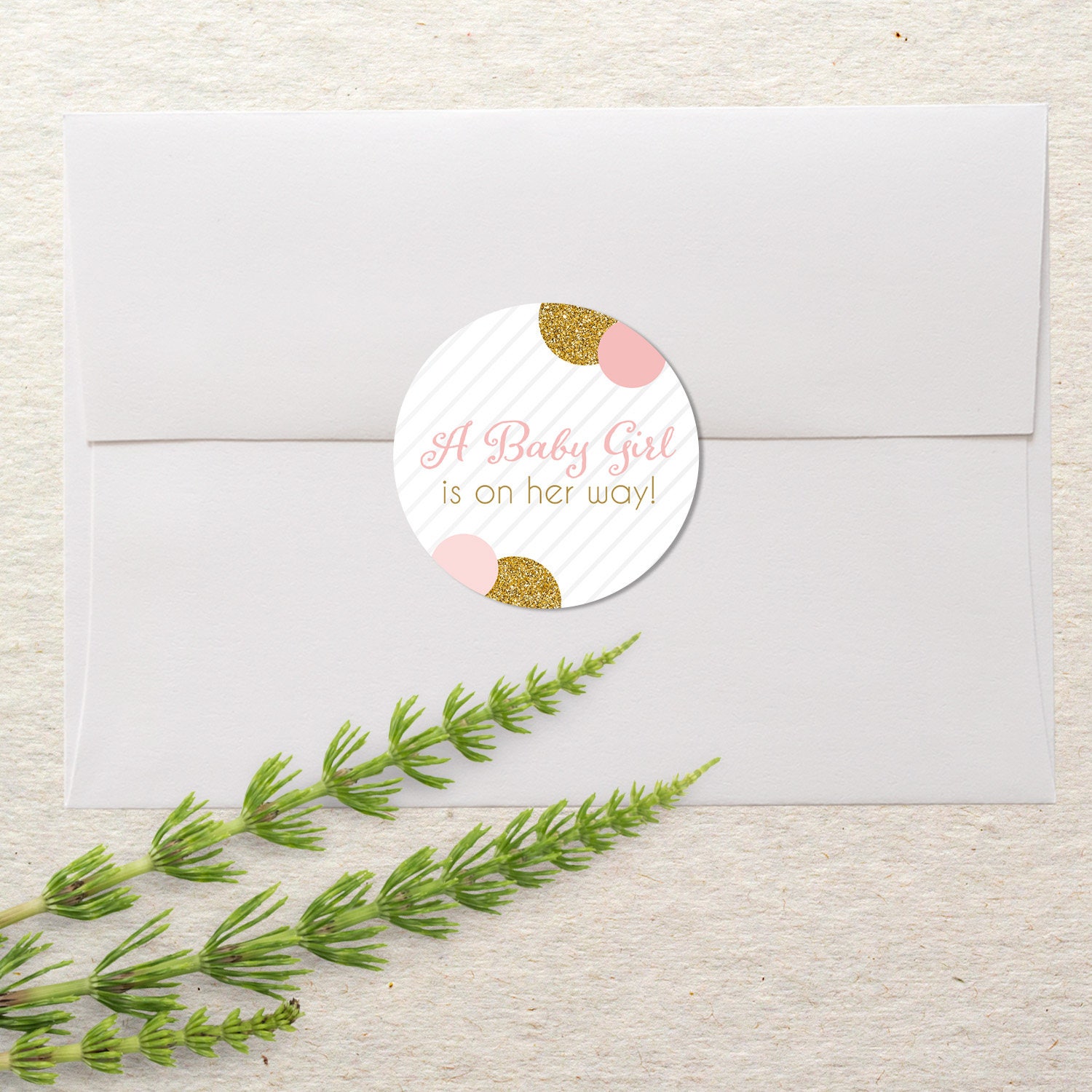 Baby Shower Stickers Baby Shower Labels Envelope Seals | Etsy