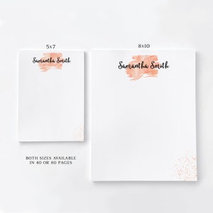 Personalized Notepad, Custom Notepad, Personalized Stationery, Writing ...