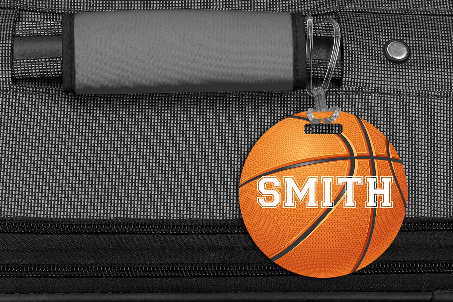 Basketball Luggage Tag Personalized Bag/luggage Tag Kids | Etsy