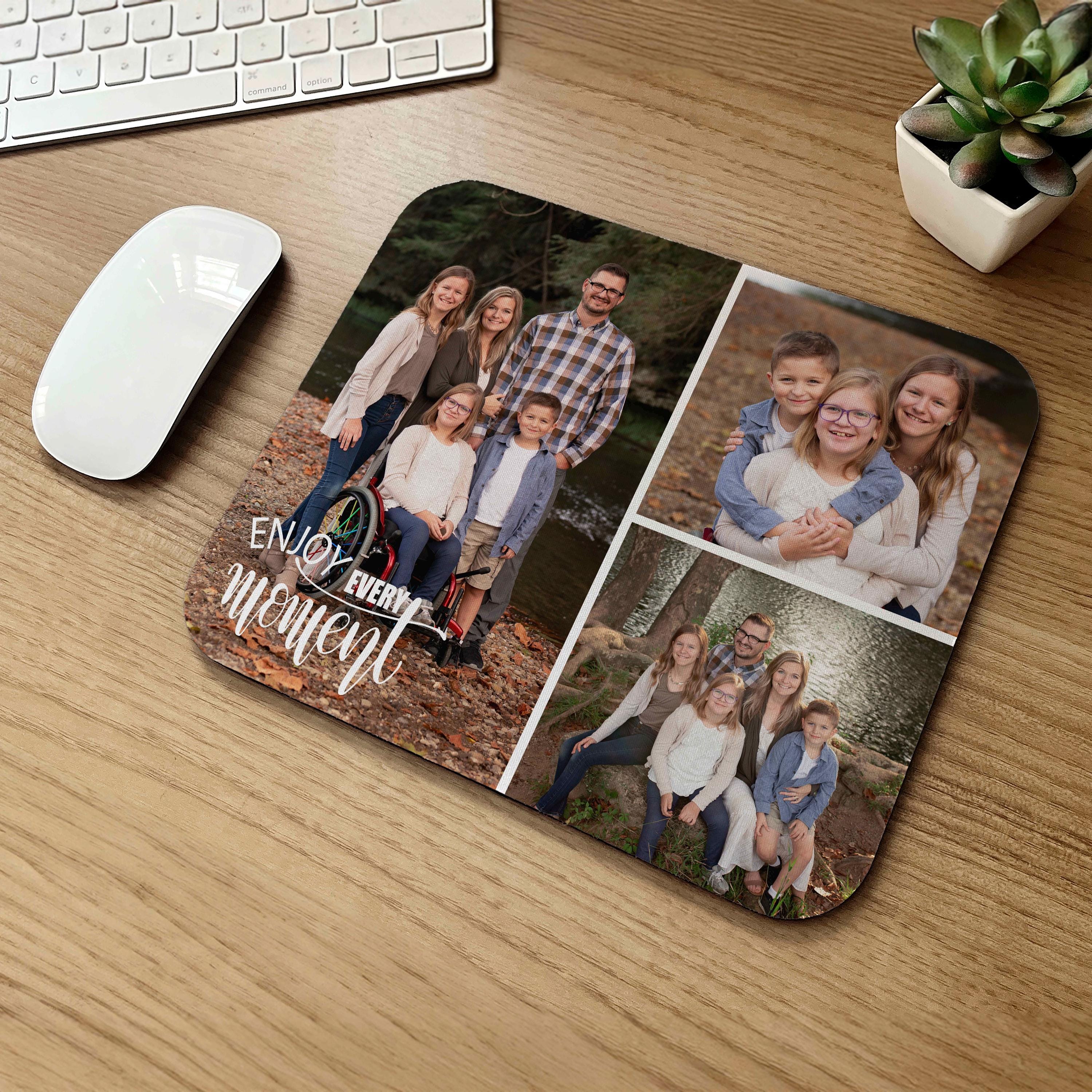 Custom Photo Mousepad, Personalized Family Photo Mousepad, Photo ...