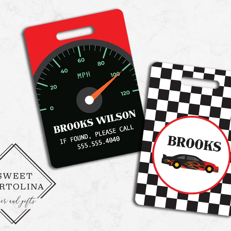 Personalized Car Tag - Etsy