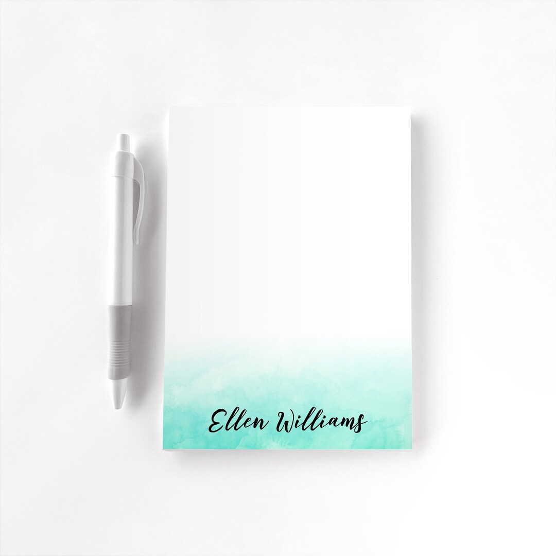 Personalized Notepad, Custom Notepad, Personalized Stationery, Writing ...