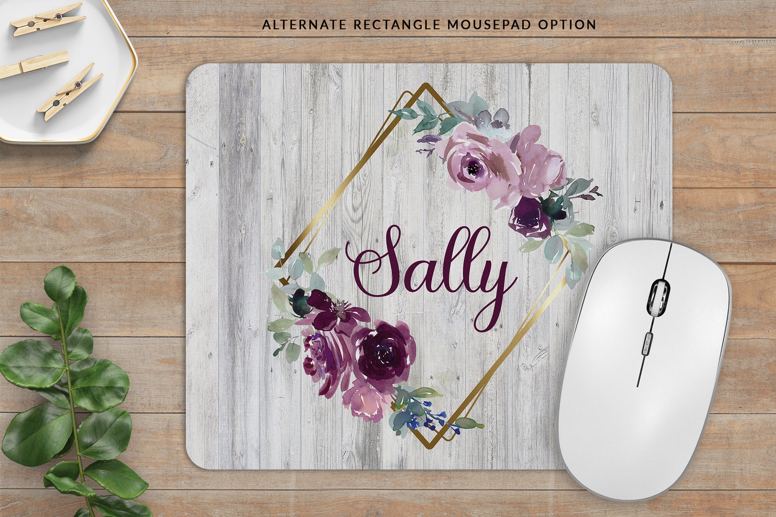 Personalized Desk Set Mousepad and Coaster Set | Etsy