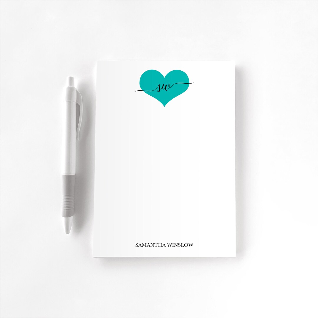 Personalized Notepad, Custom Notepad, Personalized Stationery, Writing ...