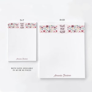 Religious Personalized Notepad, Custom Notepad, Personalized Stationery ...