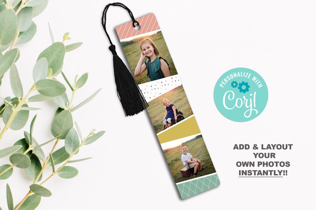 Personalized Bookmark Custom Bookmark Photo Bookmark - Etsy