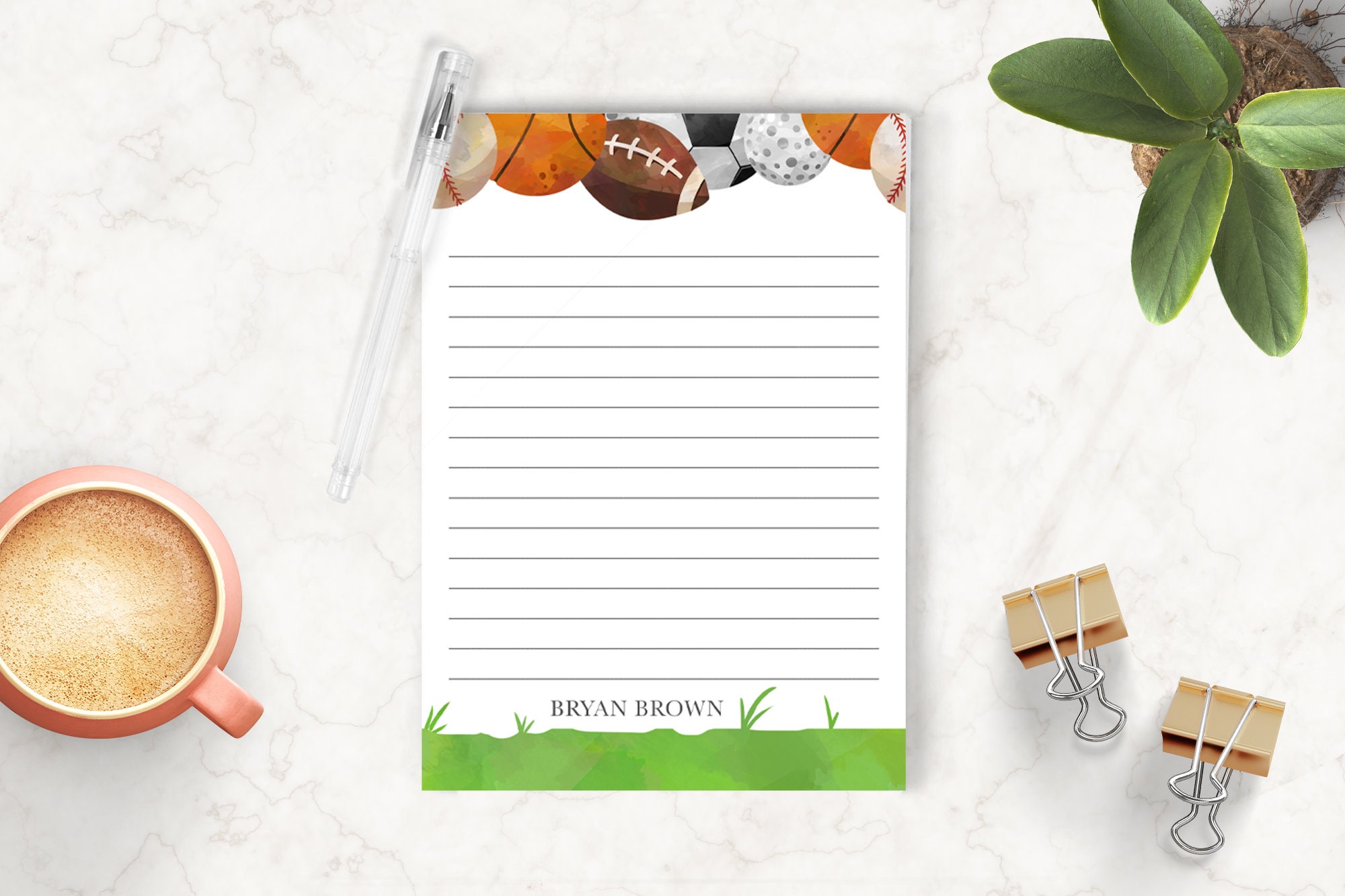 Kids Personalized Notepad Custom Notepad Personalized | Etsy