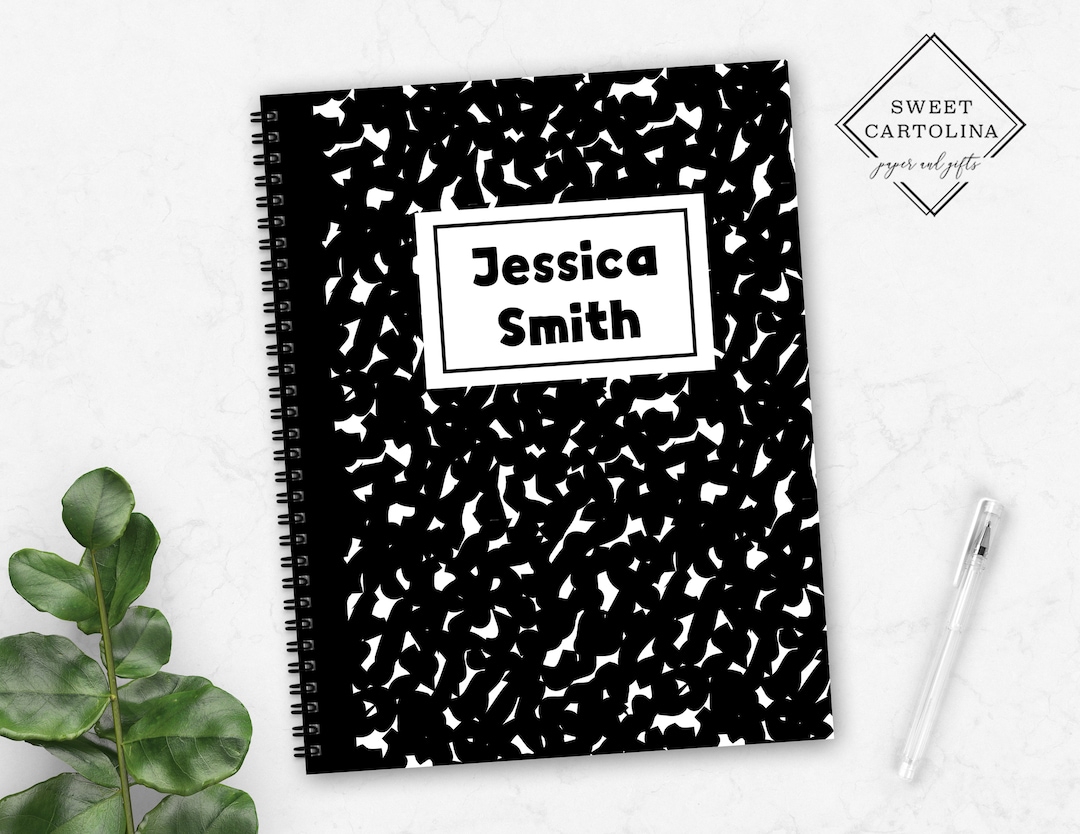 Personalized Spiral Notebook Personalized Journal Custom Journal Spiral ...