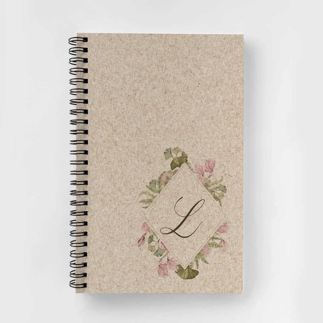 Personalized Spiral Notebook | Personalized Journal | Monogram Notebook ...