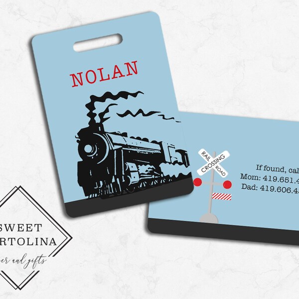 Train Luggage - Etsy