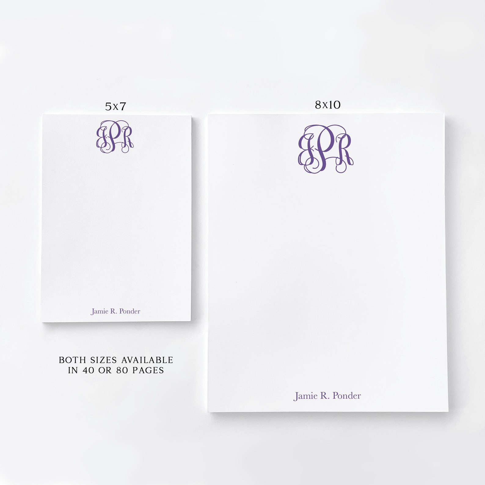 Personalized Notepad Custom Notepad Personalized Stationery - Etsy