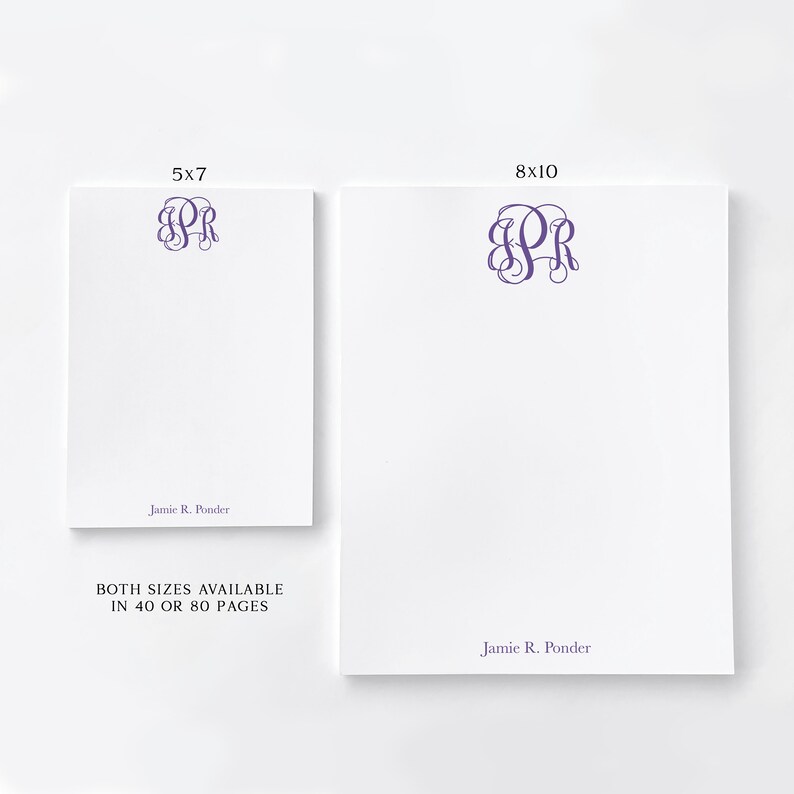 Personalized Notepad Custom Notepad Personalized Stationery - Etsy