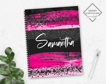 Hot Pink Notebook - Etsy