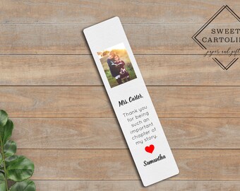 Thank You Bookmark - Etsy