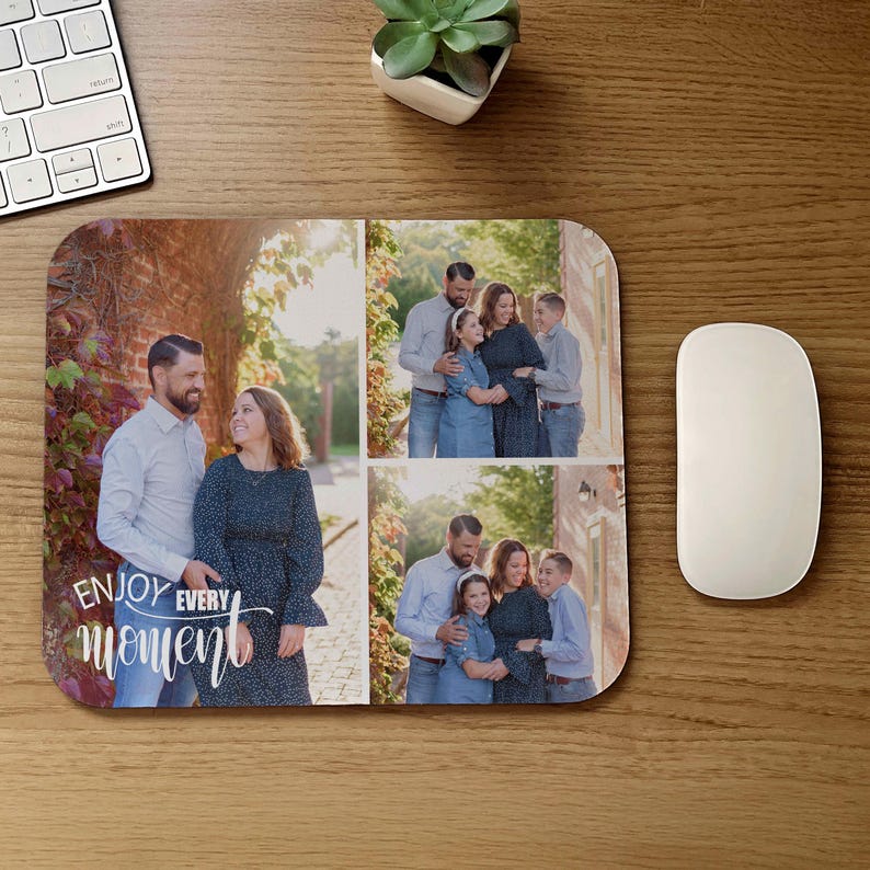 Custom Photo Mousepad, Personalized Family Photo Mousepad, Photo ...