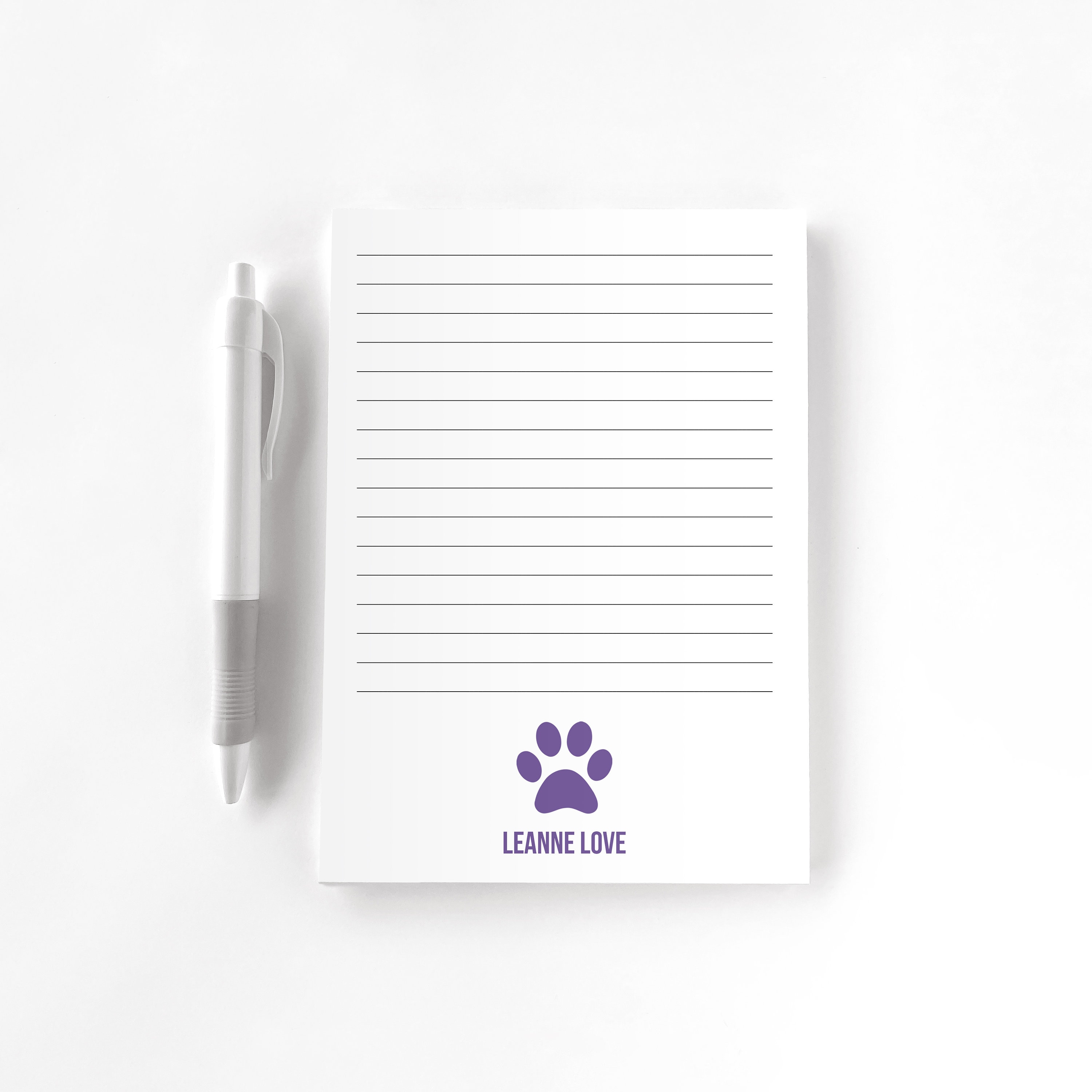Personalized Notepad, Custom Notepad, Personalized Stationery, Writing ...