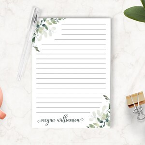 Personalized Notepad Custom Notepad Personalized Stationery - Etsy