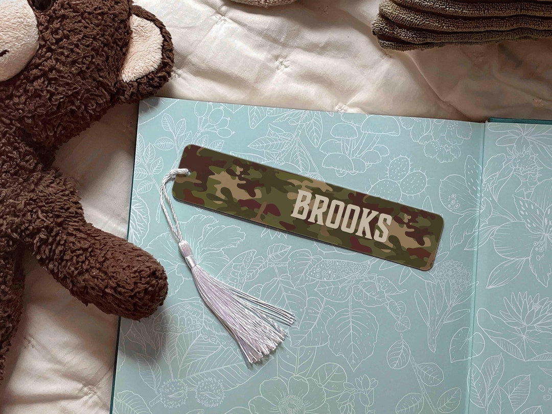 Personalized Bookmark for Kids, Custom Kids Reading Bookmark, Kids Name ...