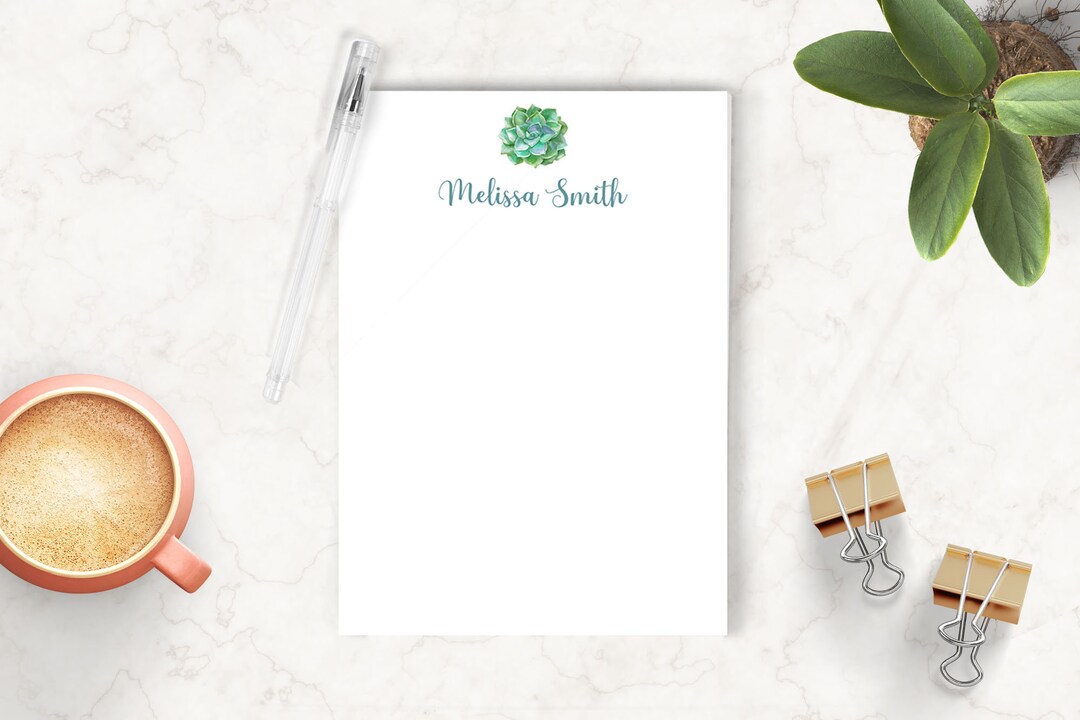 Personalized Notepad Custom Notepad Personalized Stationery - Etsy