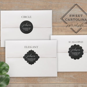 Return Address Labels Address Sticker Holiday Envelope - Etsy