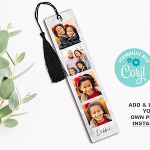 Personalized Bookmark Custom Bookmark Photo Bookmark - Etsy