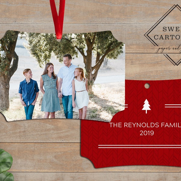 Photo Ornament Rectangle - Etsy