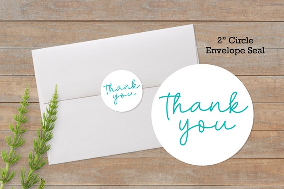 Thank You Sticker Packaging Sticker Small Business Label | Etsy
