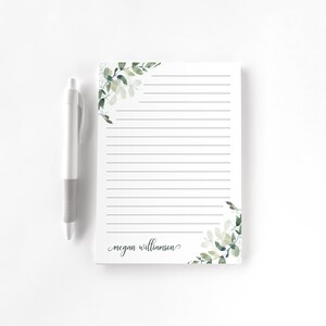 Personalized Notepad Custom Notepad Personalized Stationery - Etsy