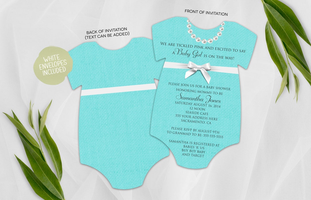 Baby Shower Invitation | Jewelry Box Inspired Baby Shower Invite ...