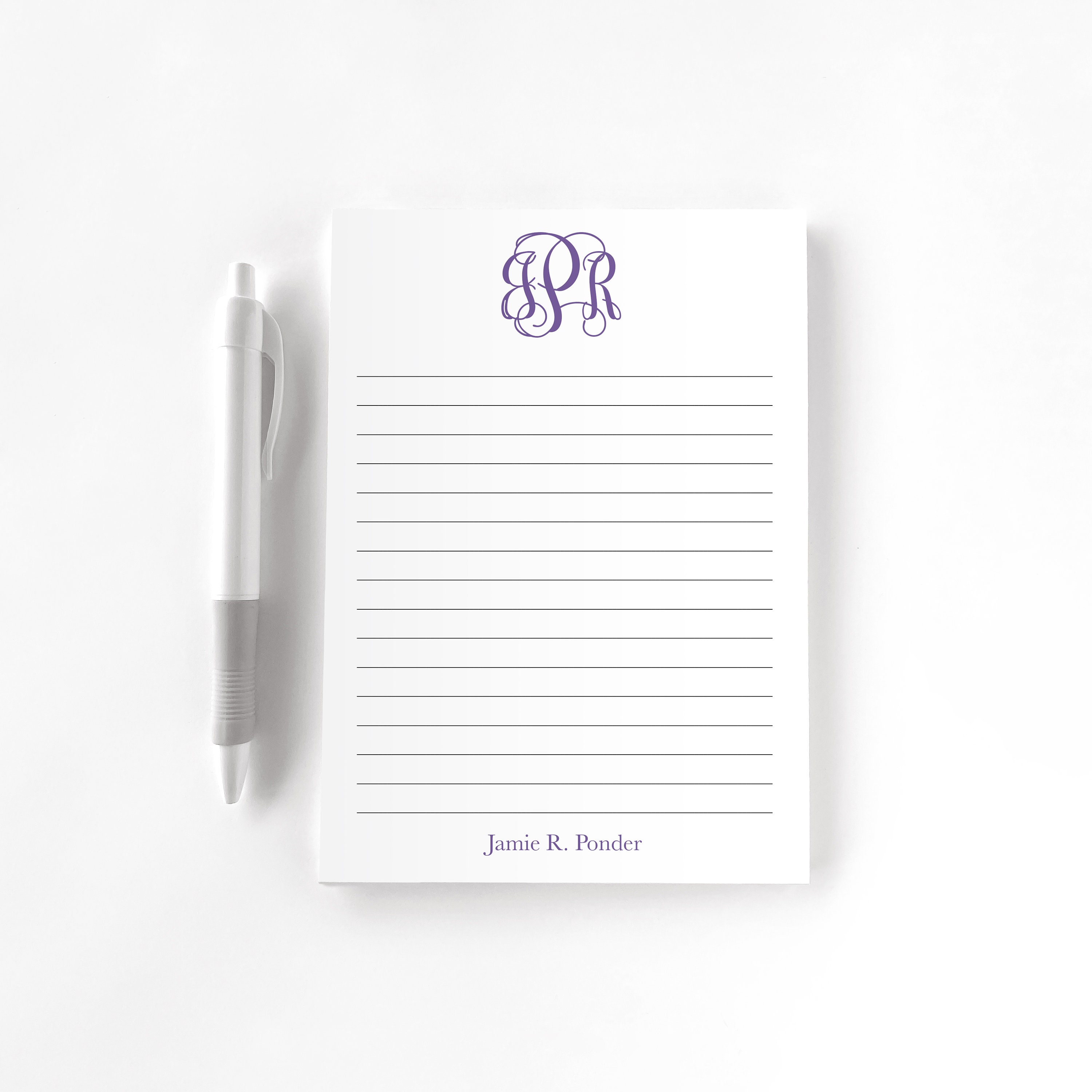 Personalized Notepad Custom Notepad Personalized Stationery - Etsy