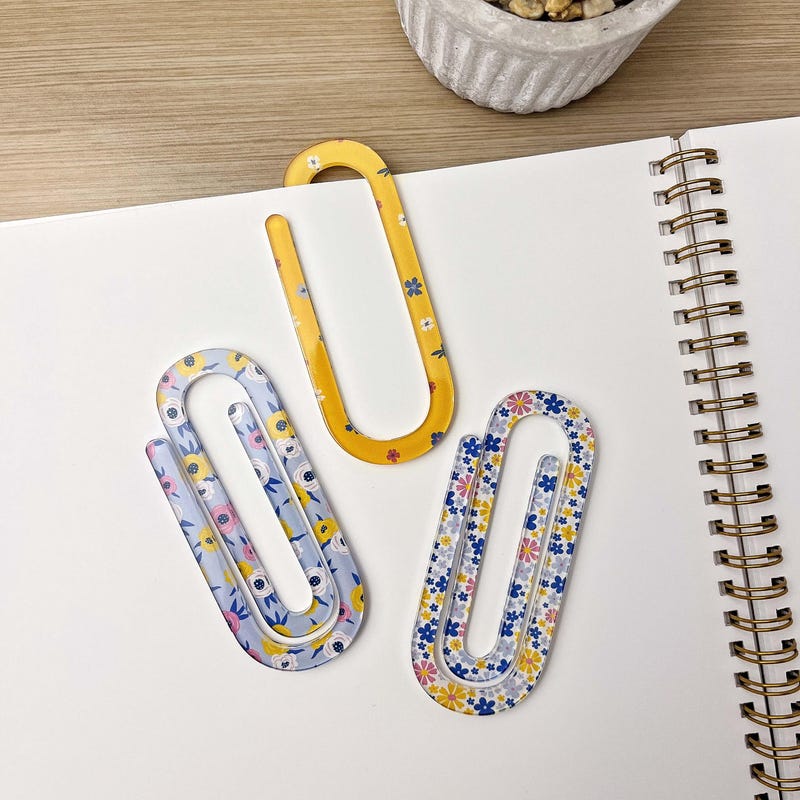 Paperclip Bookmark - Etsy