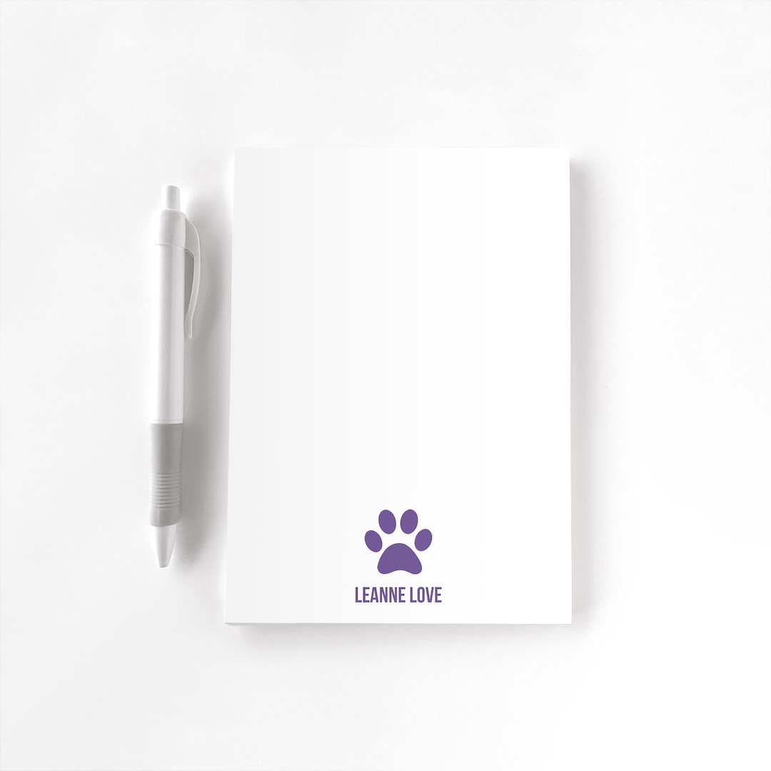 Personalized Notepad, Custom Notepad, Personalized Stationery, Writing ...