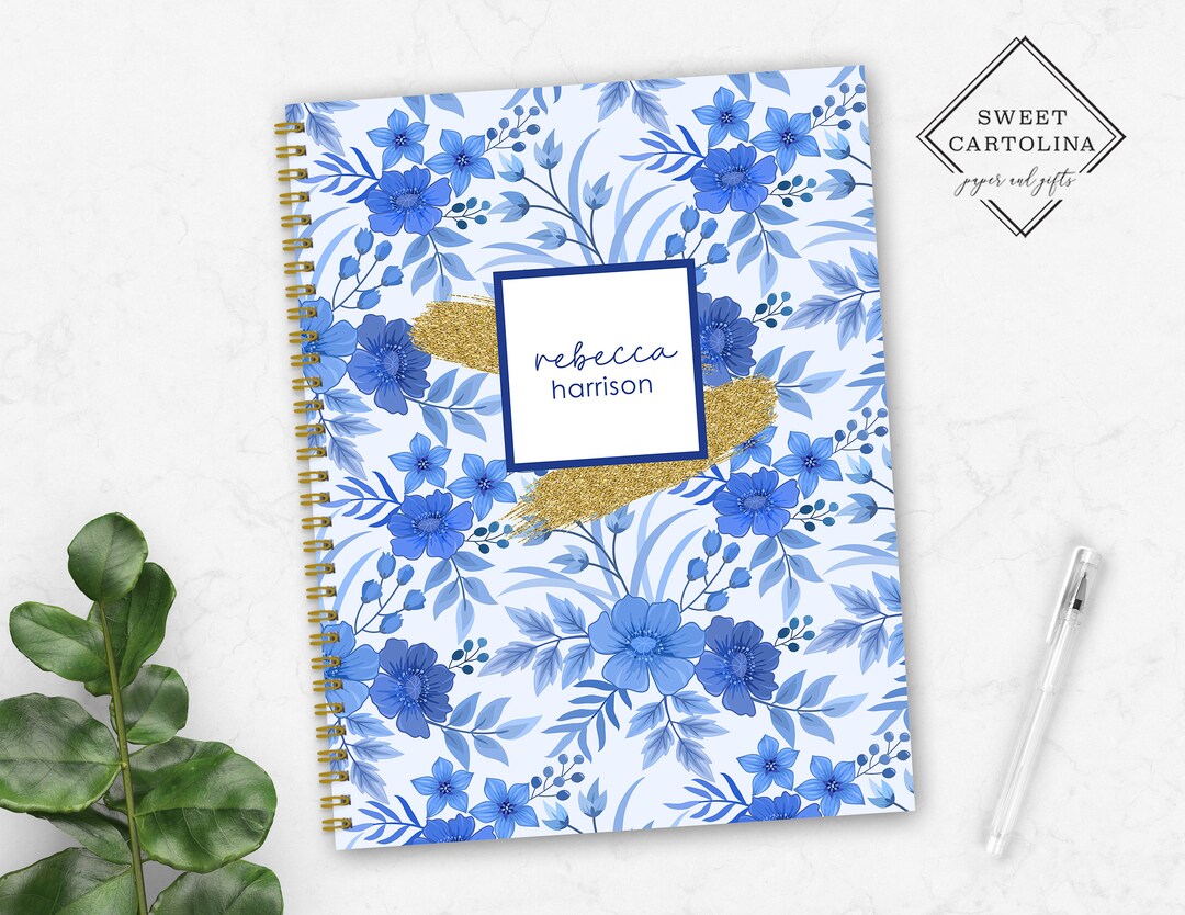 Personalized Spiral Notebook Personalized Journal Custom Journal Spiral ...