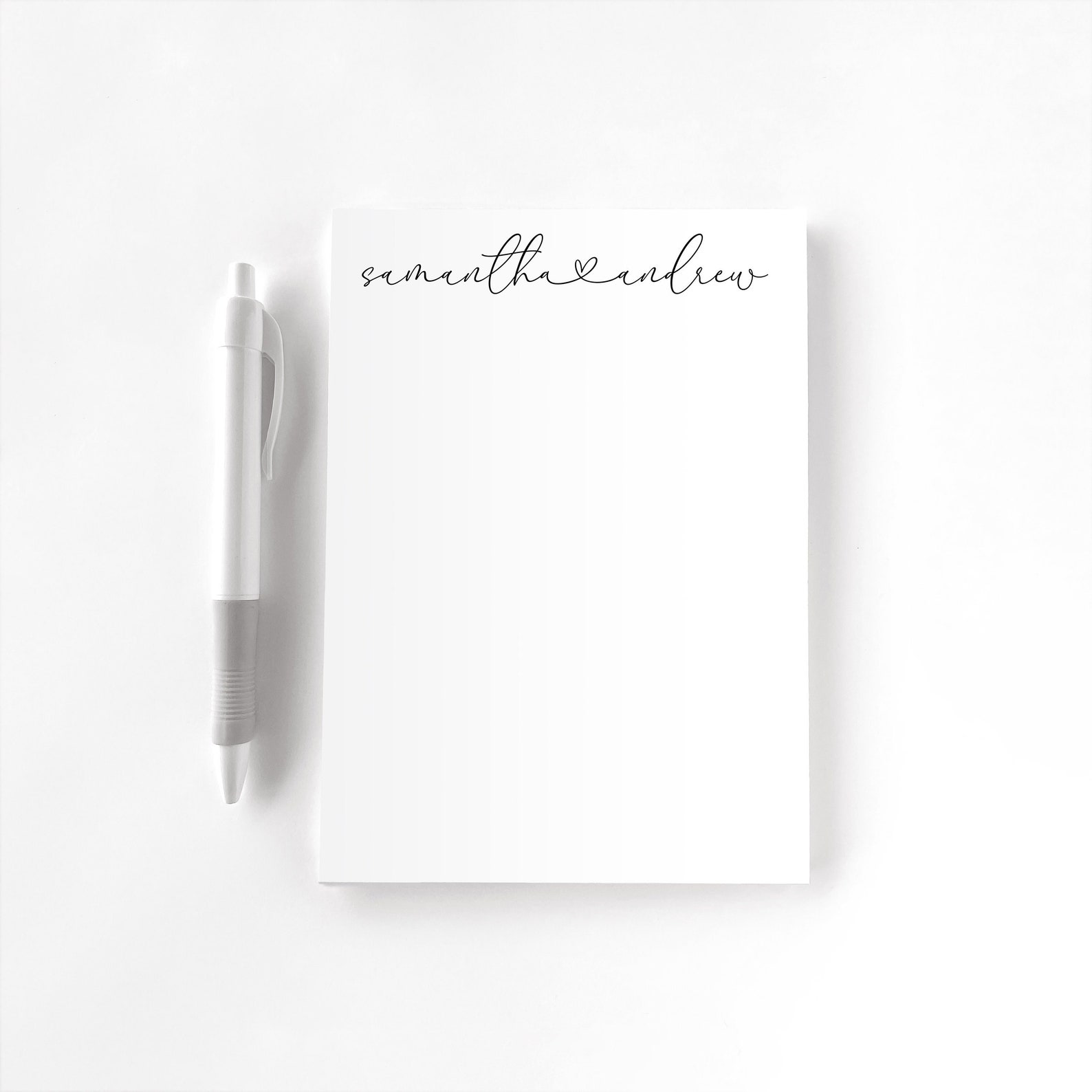 Personalized Notepad, Custom Notepad, Personalized Stationery, Wedding ...