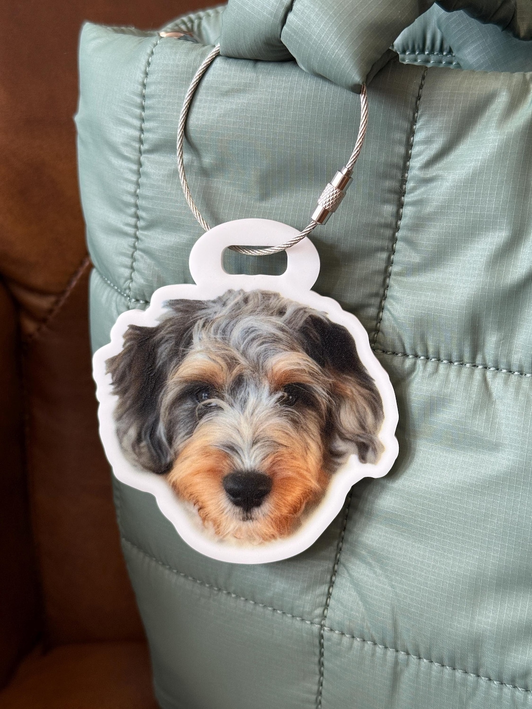 Custom Pet Photo Luggage Tag | Personalized Pet Luggage Tag | Kids ...