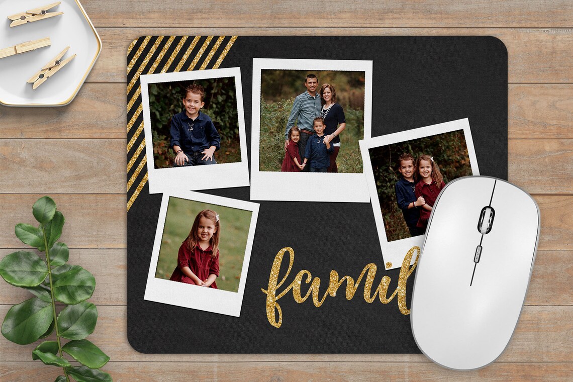 Custom Mousepad Personalized Mousepad Family Photo - Etsy