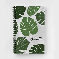 Monstera Leaf Notebook + Sticky Note Set - Etsy