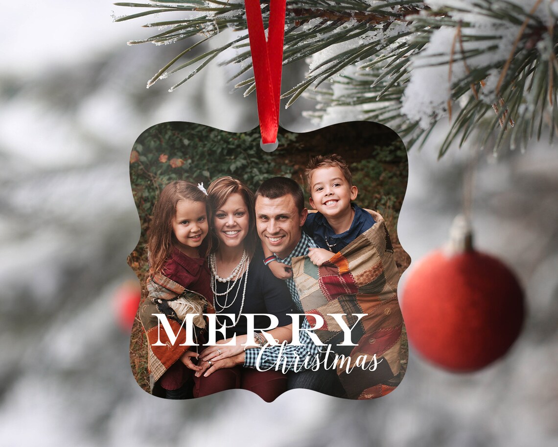 Photo Ornament Personalized Photo Ornament Custom Ornament | Etsy