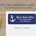 Return Address Labels | Address Sticker | Envelope Seal | Custom ...