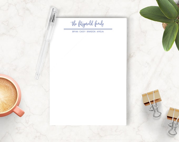 Personalized Notepad Custom Notepad Personalized Stationery - Etsy